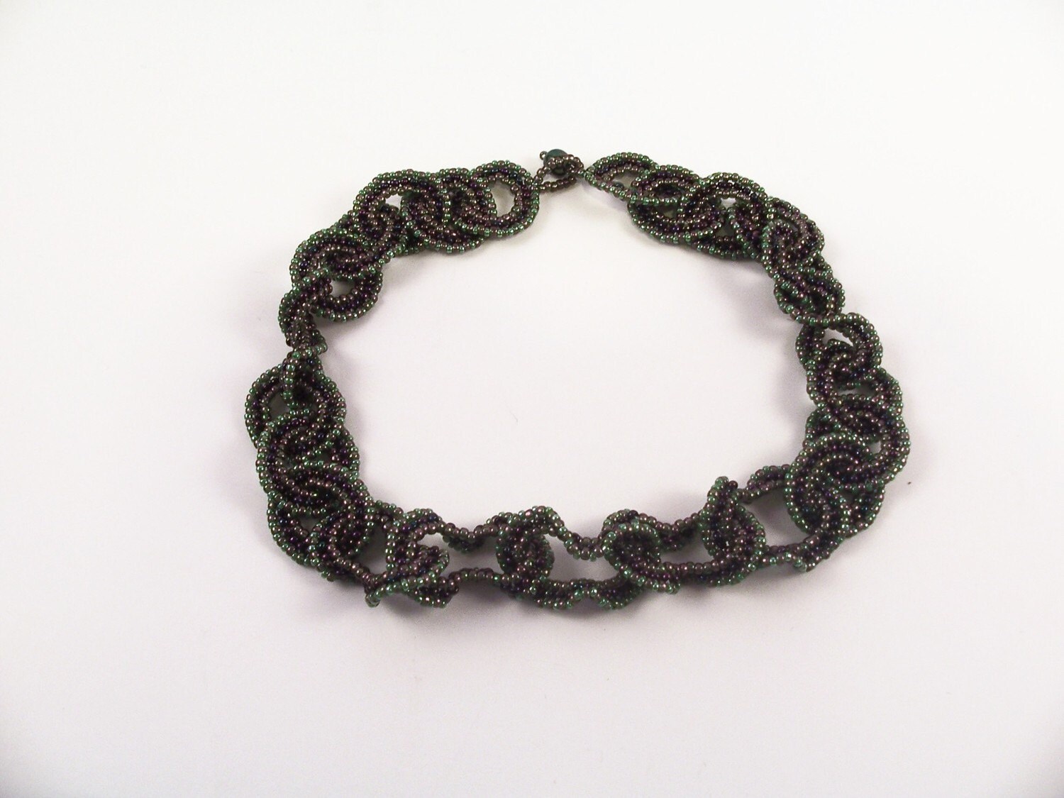 Ruffle Necklace Pattern, Beading Tutorial in PDF - Etsy