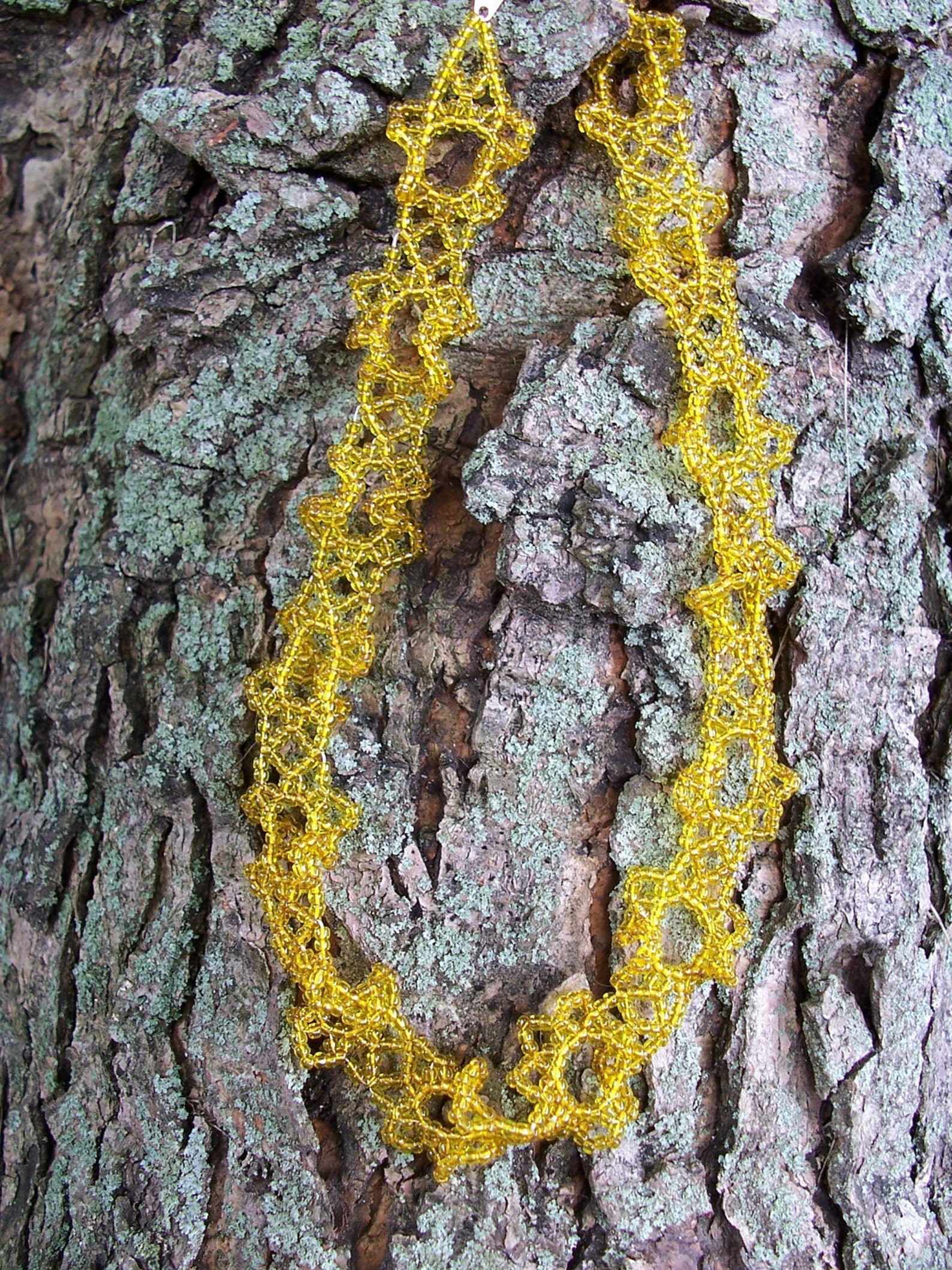 Summer Sun Necklace Pattern Beading Tutorial in PDF - Etsy