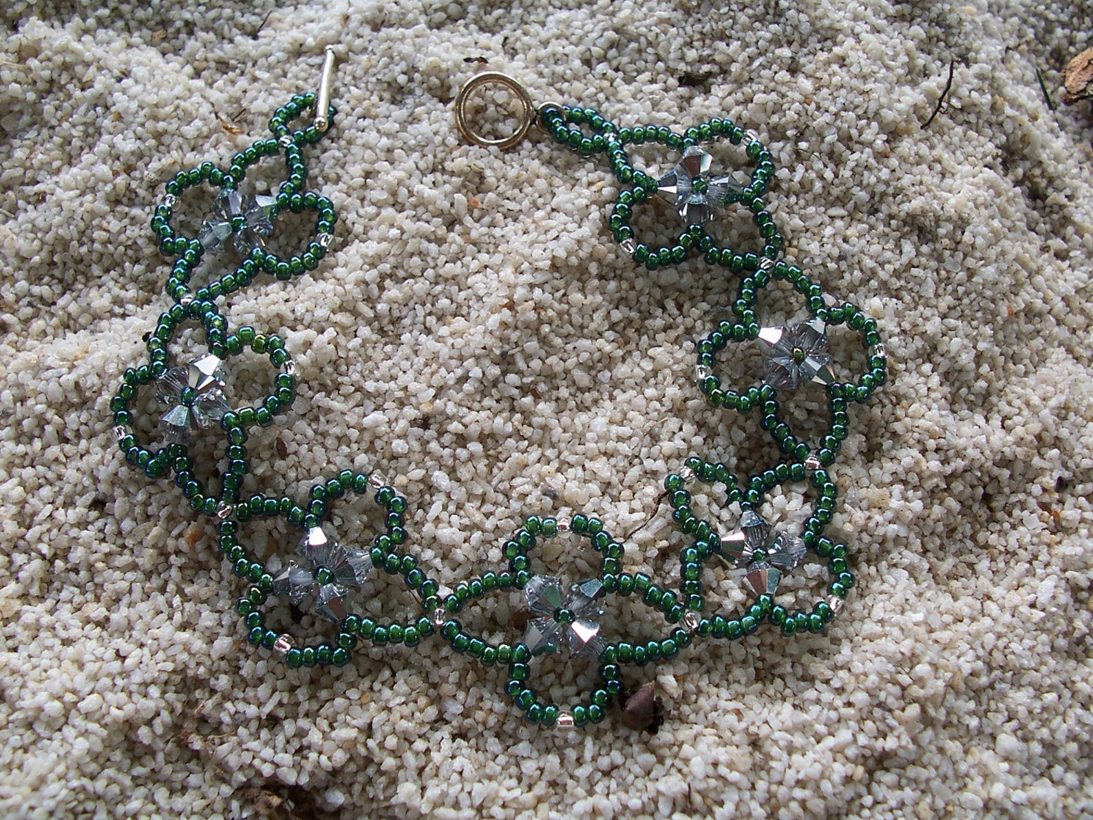 Four Leaf Clover Bracelet Pattern, Beading Tutorial in PDF - Etsy