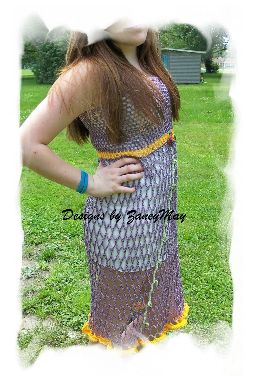 Summer Sun Dress, Crochet Pattern in PDF - Etsy