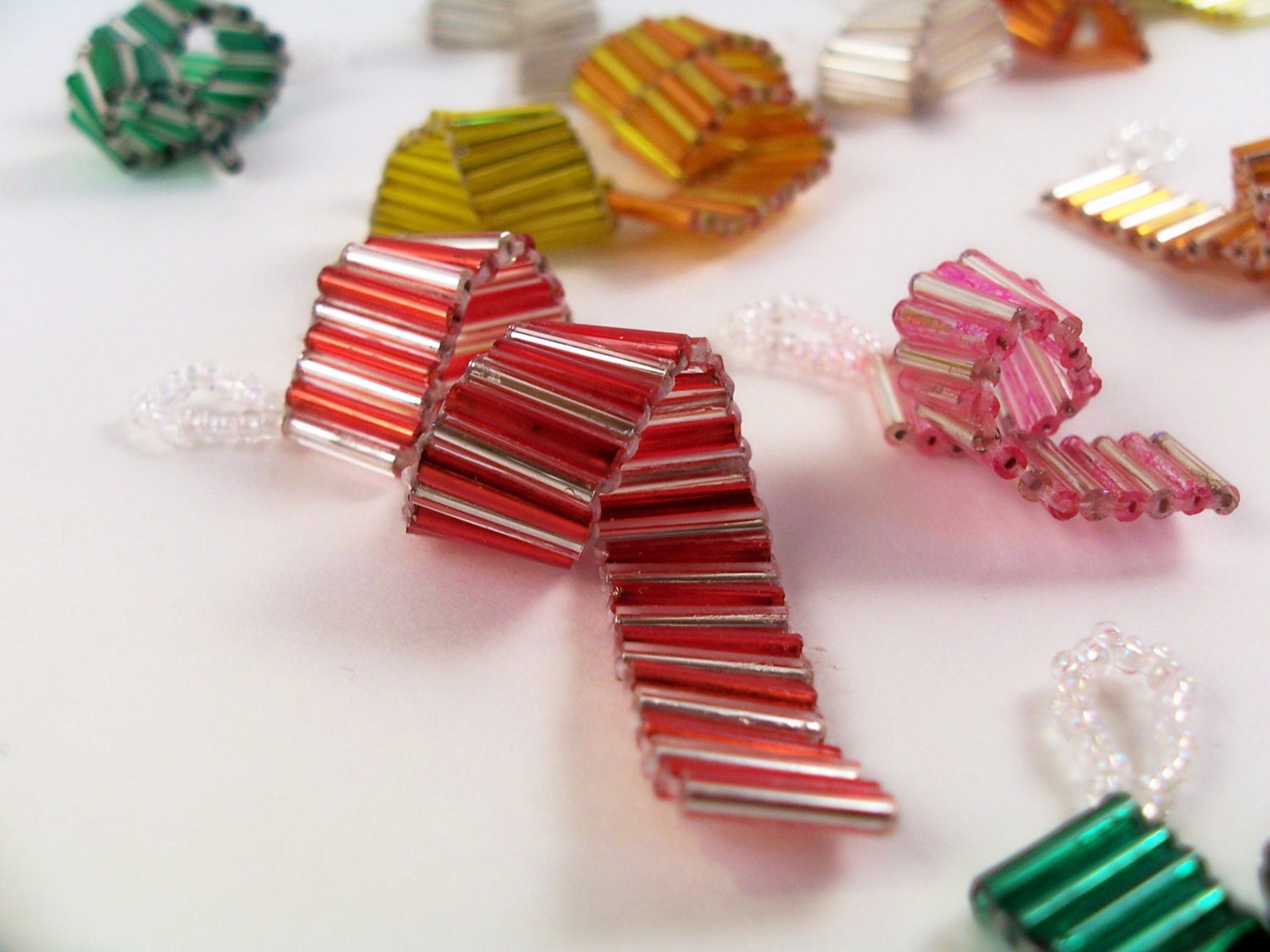 Ribbon Curls Beading Tutorial in PDF - Etsy