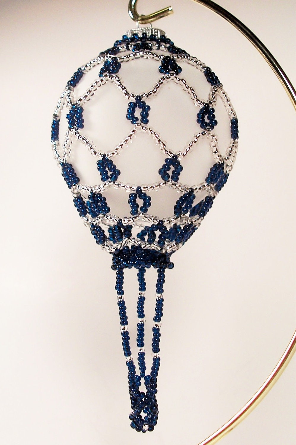 Hot Air Balloon Ornament No. 5, Beading Tutorial in PDF - Etsy