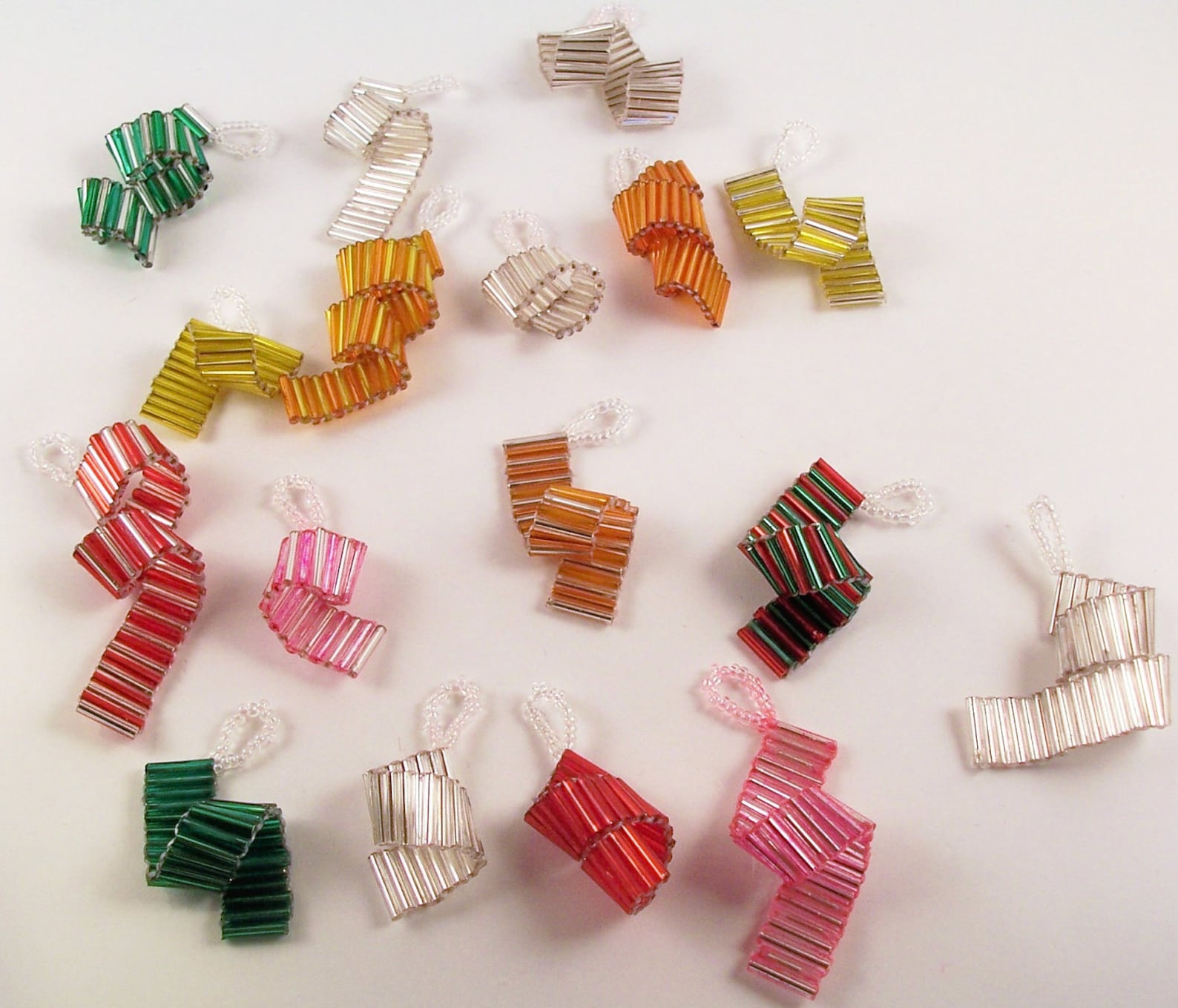 Ribbon Curls Beading Tutorial in PDF - Etsy