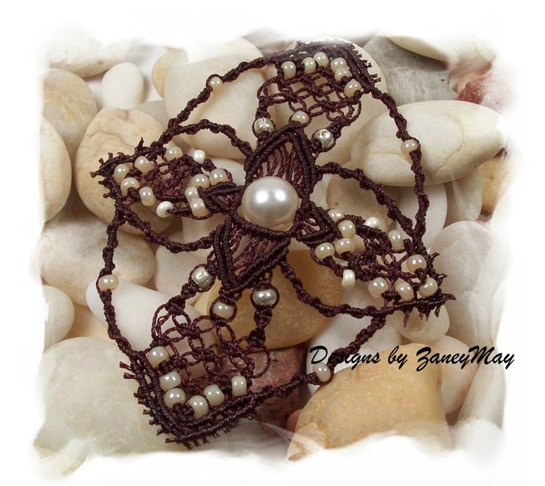 Macrame Cross Pattern in PDF - Etsy