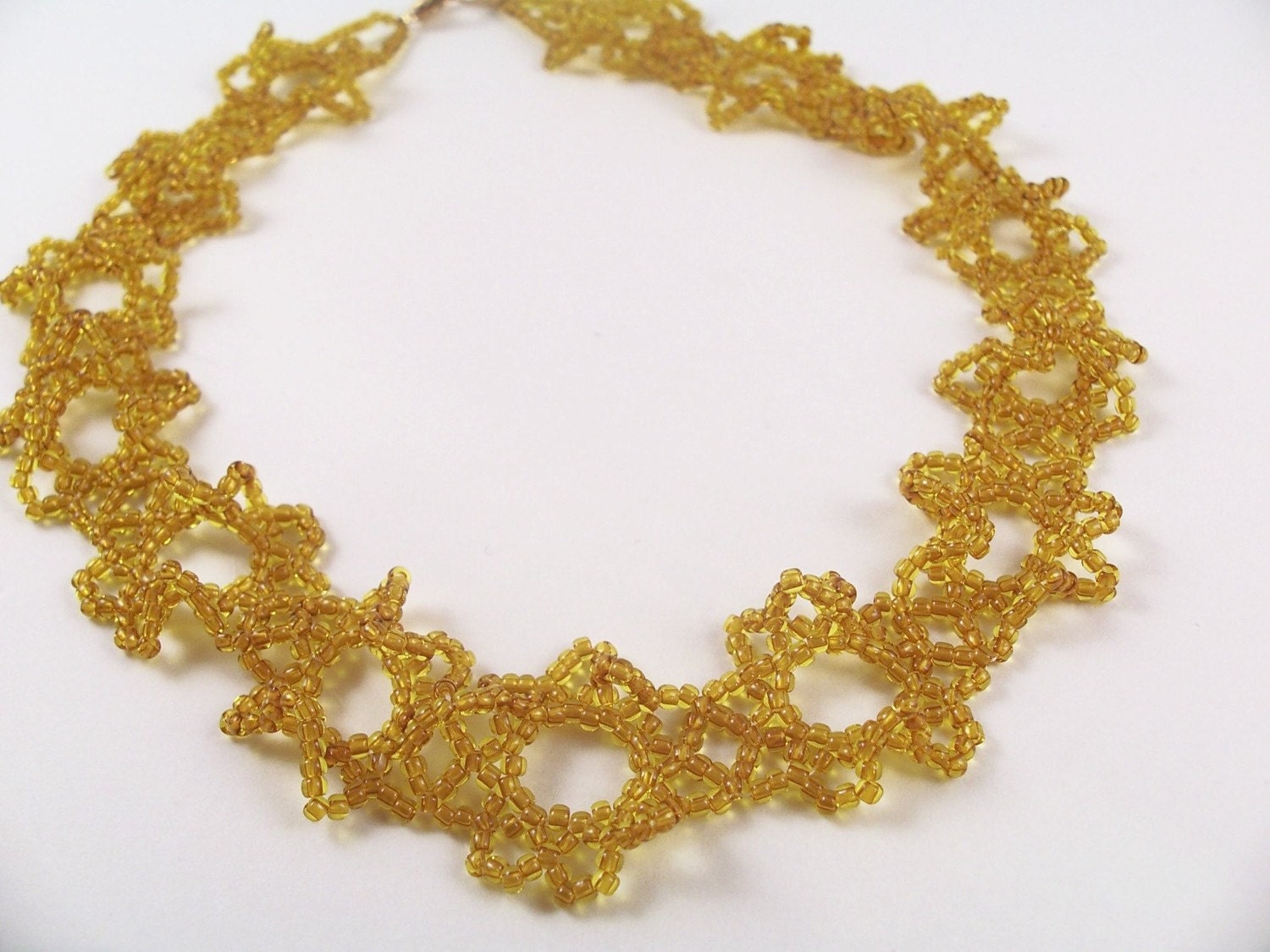 Summer Sun Necklace Pattern Beading Tutorial in PDF - Etsy