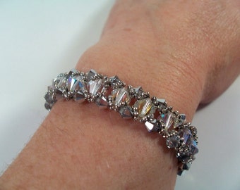 Four Leaf Clover Bracelet Pattern Beading Tutorial in PDF | Etsy