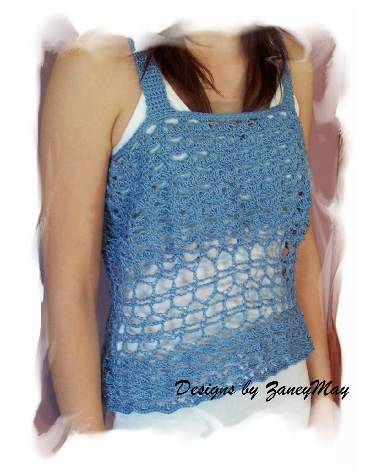 Summer Shells Crochet Top, Pattern in PDF - Etsy