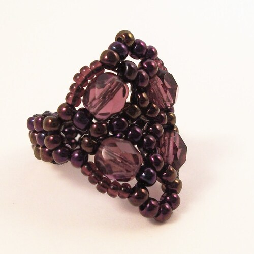 Flange Ring Beading TUTORIAL - Etsy