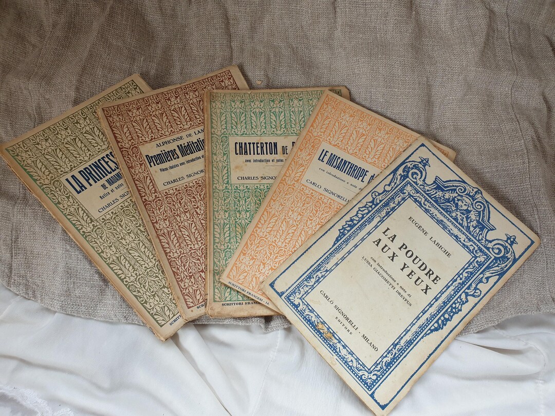 Old French Books Old Books, Cool Cover Old Books, Antique Books ...