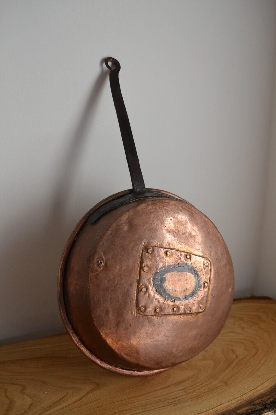 Old Copper Pot, Big Copper Pot, Vintage Copper Pot, Italian Copper Pot ...