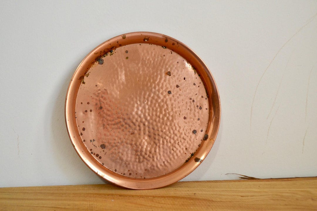Old Copper Dish, Old Copper Tray, Old Italian Copper, Copper Platter ...