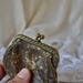 Antique Brass and Leather Coin Pouch, Antique Pouch, Antique Wallet ...