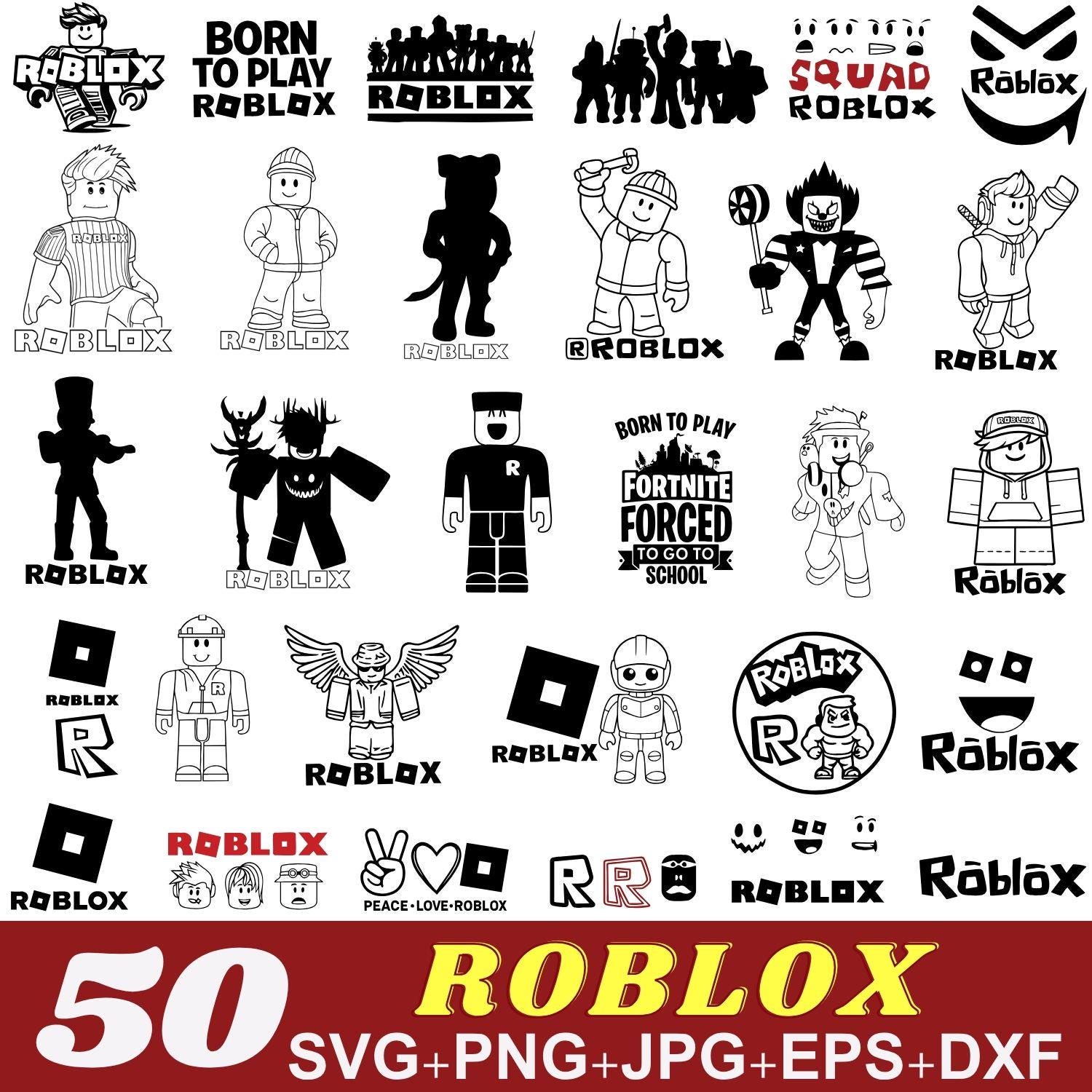 Roblox SVG Bundle: Gaming Graphics for Cricut (digital Download, PDF ...