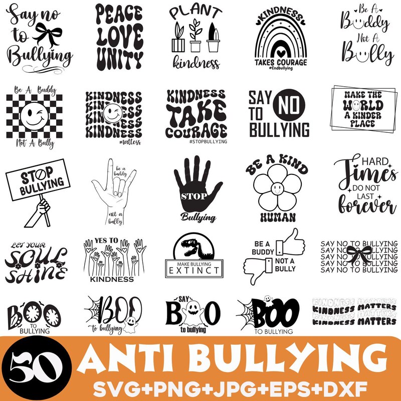 Anti Bullying T Shirts - Etsy