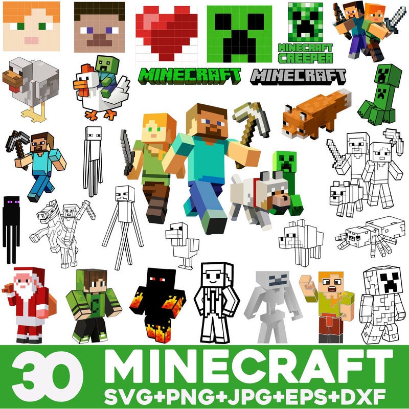 Character Pack Vector - Etsy