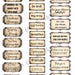 Vintage Encouragement Tags, Motivational Quotes, Junk Journal Words ...