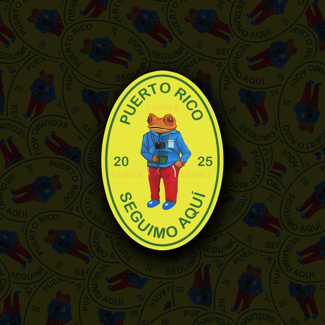 3.5 Inch. Bad Bunny Sticker, Debi Tirar Mas Fotos Album Sticker, Bad ...