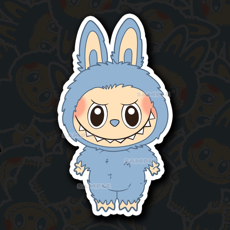 Labubu Vinyl Face - Etsy