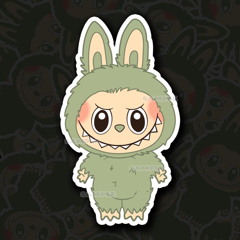 Labubu Green Grape - Etsy