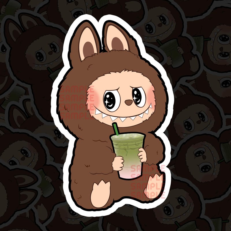 Labubu Matcha - Etsy