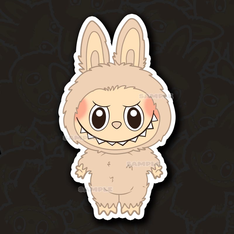 Soymilk Labubu - Etsy