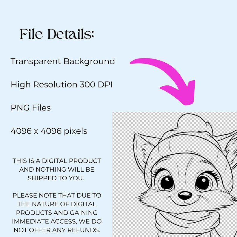 Winter Fun Line Art PNG Bundle Commercial Use Graphics, Fall PNG Bundle ...