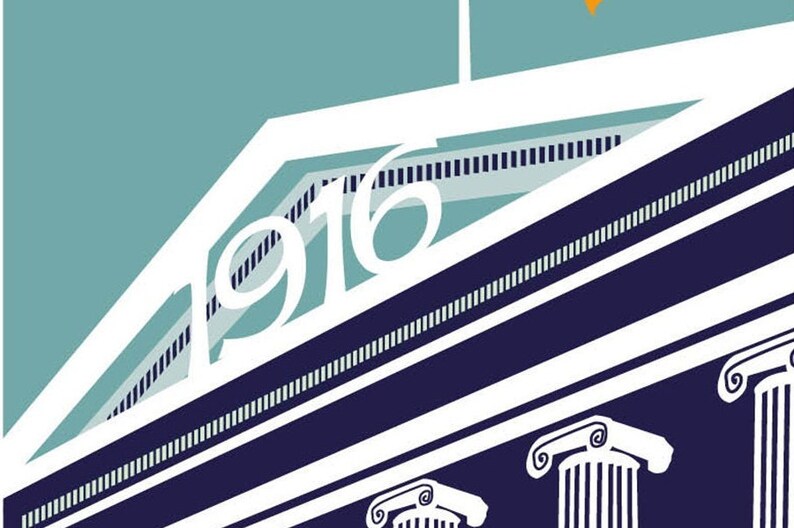 GPO Dublin 1916 Easter Rising Poster - Etsy