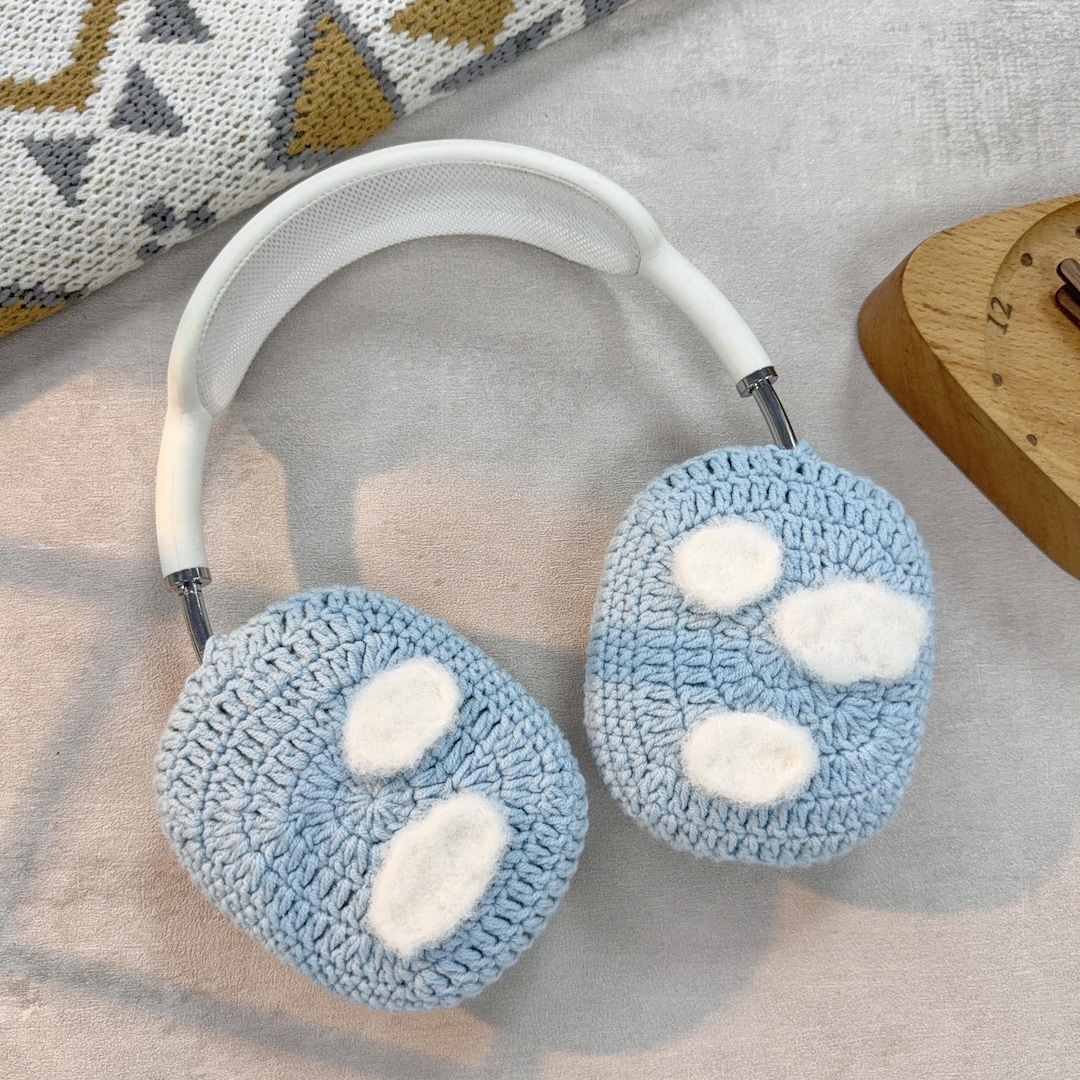 Cloud Airpods Max Headphone Covers | Cloud Design | Crochet Airpods Max ...