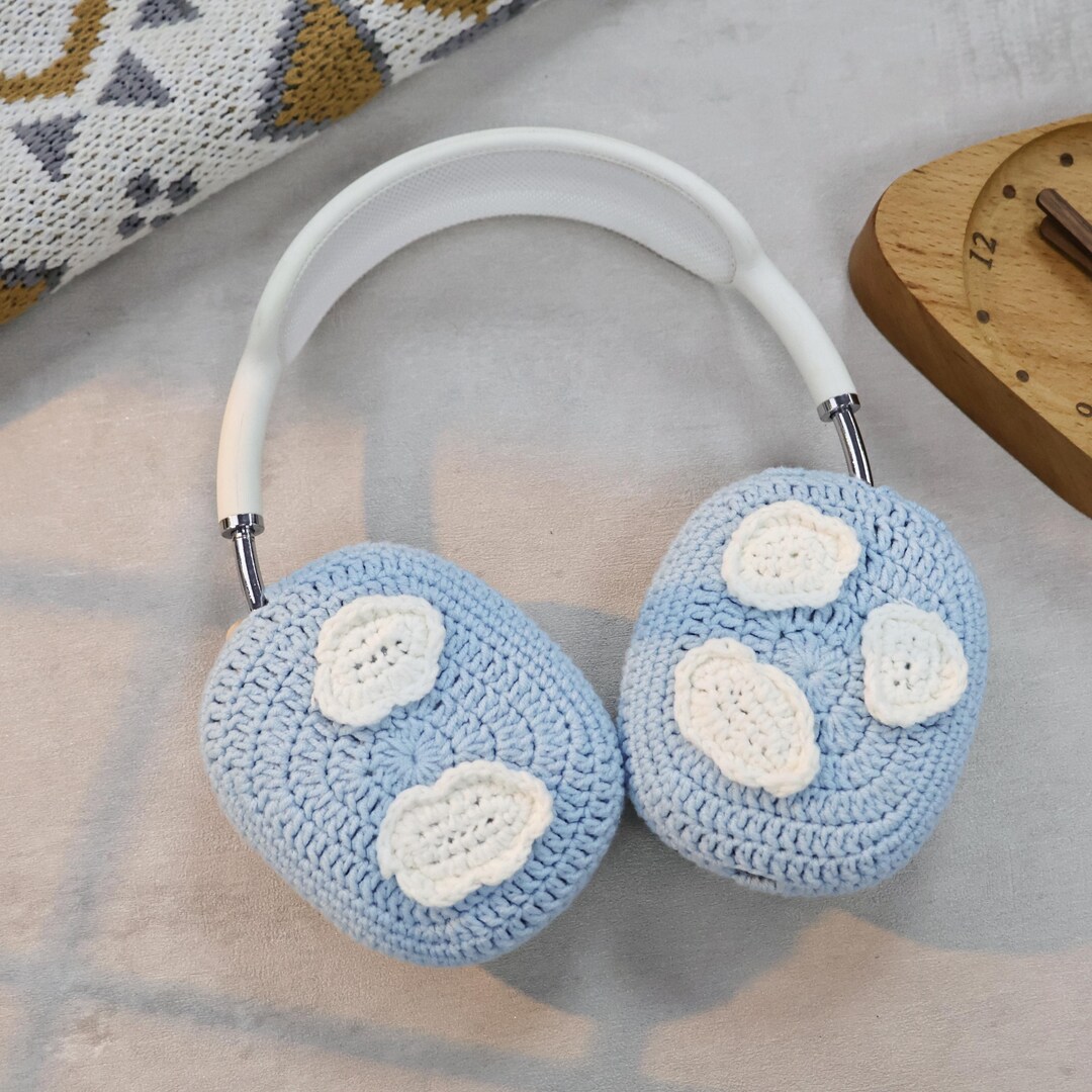 Cloud Airpods Max Headphone Covers | Cloud Design | Crochet Airpods Max ...