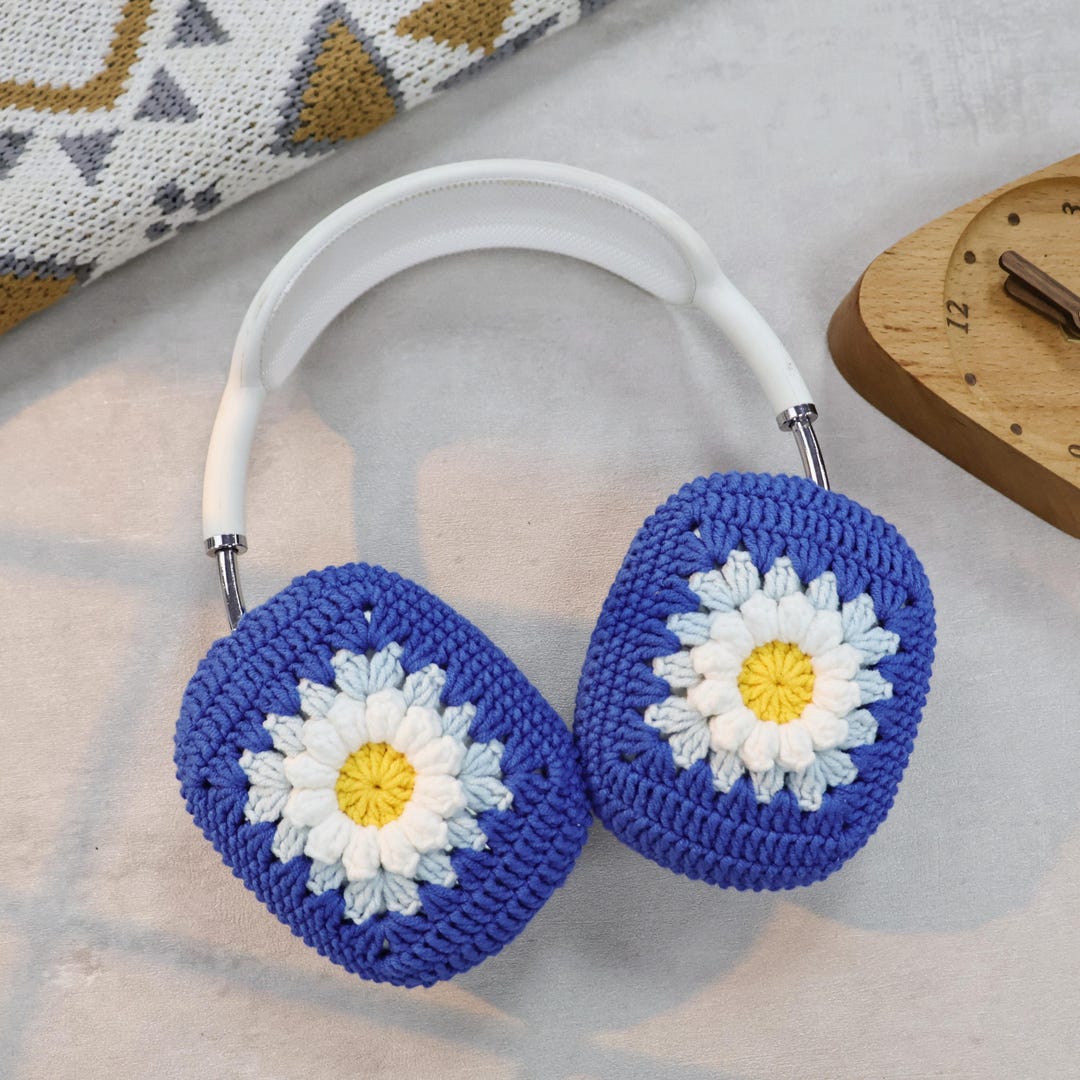 Sunflower Airpods Max Headphone Covers | Flower Design | Crochet ...