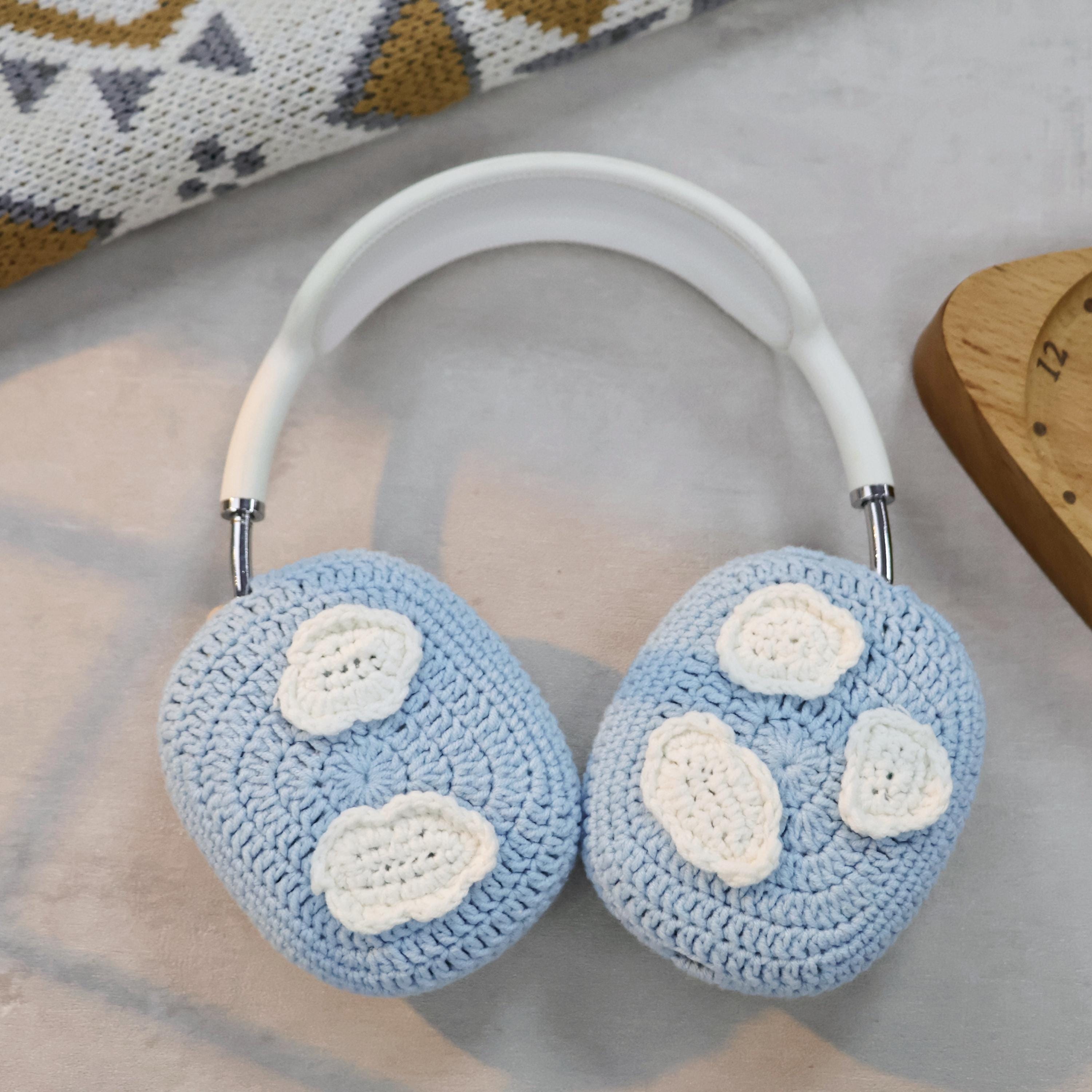 Cloud Airpods Max Headphone Covers | Cloud Design | Crochet Airpods Max ...