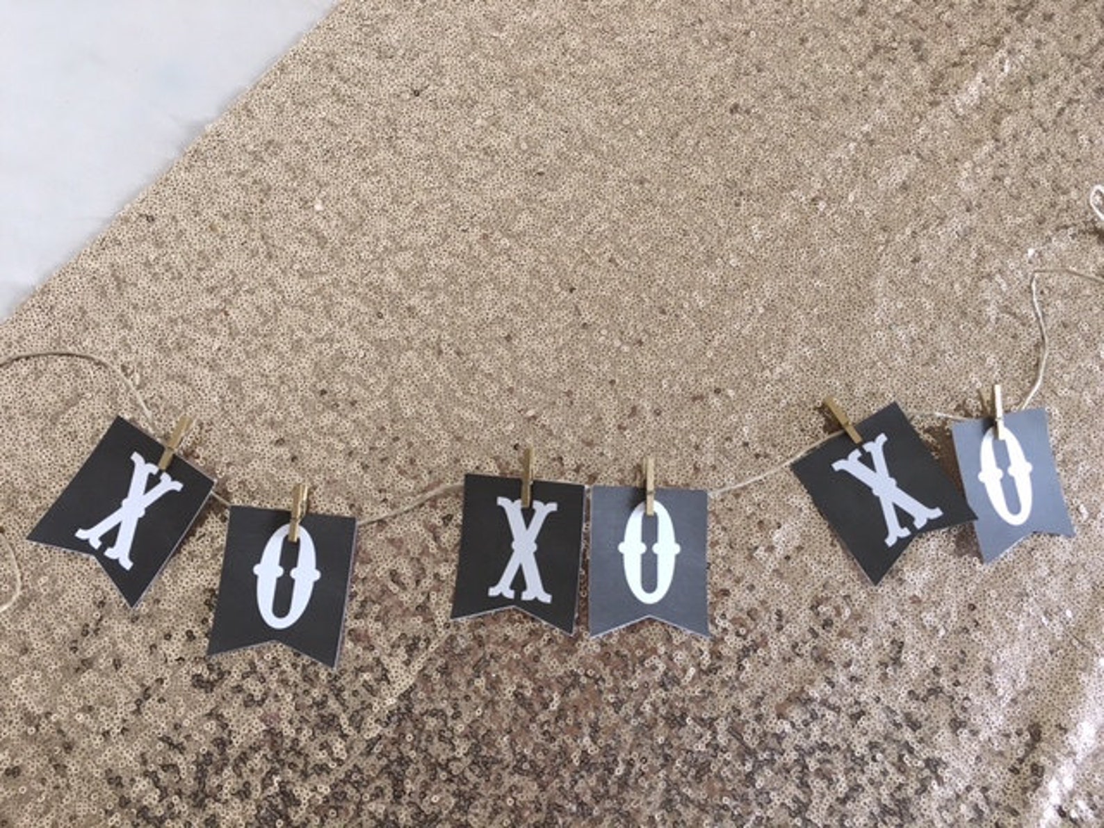 DIY XOXOXO Digital Printable Banner - Etsy