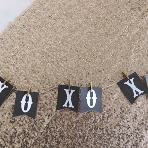 DIY XOXOXO Digital Printable Banner - Etsy