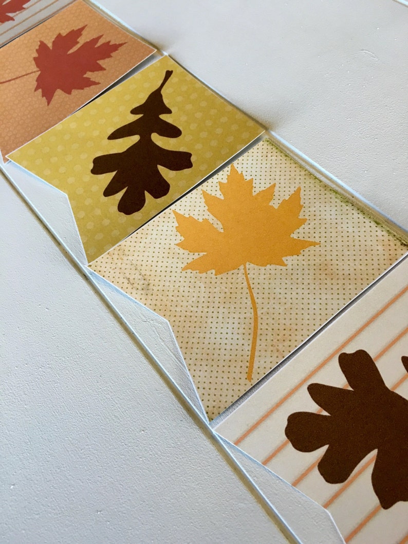 Fall Leaves Banner, Fall Leaves, Printable Banner, Printable Fall ...