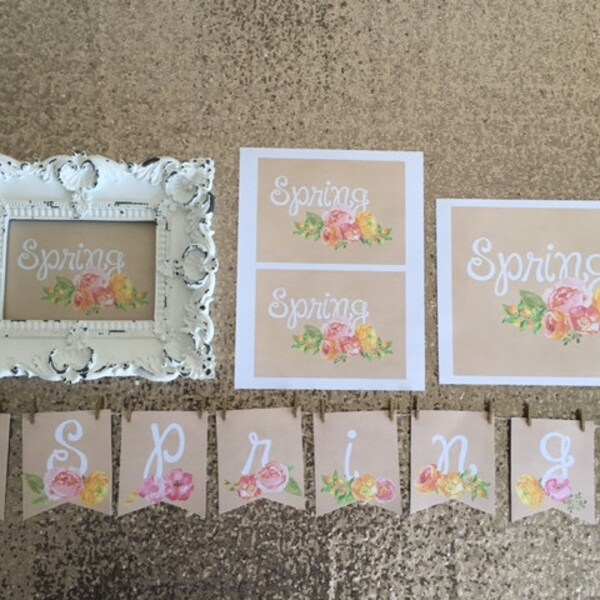 Spring Printable - Etsy