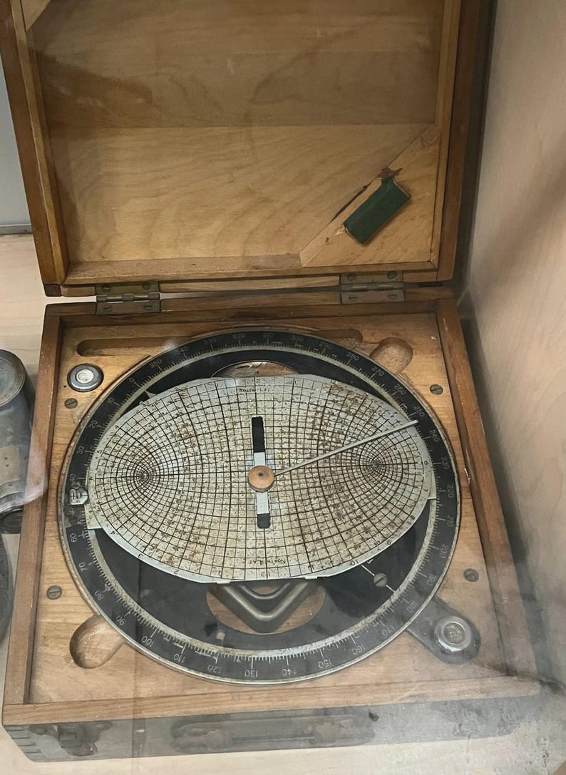Original Abrams Universal Sun Compass, Model SC-1, U.S. Army Corps of E ...