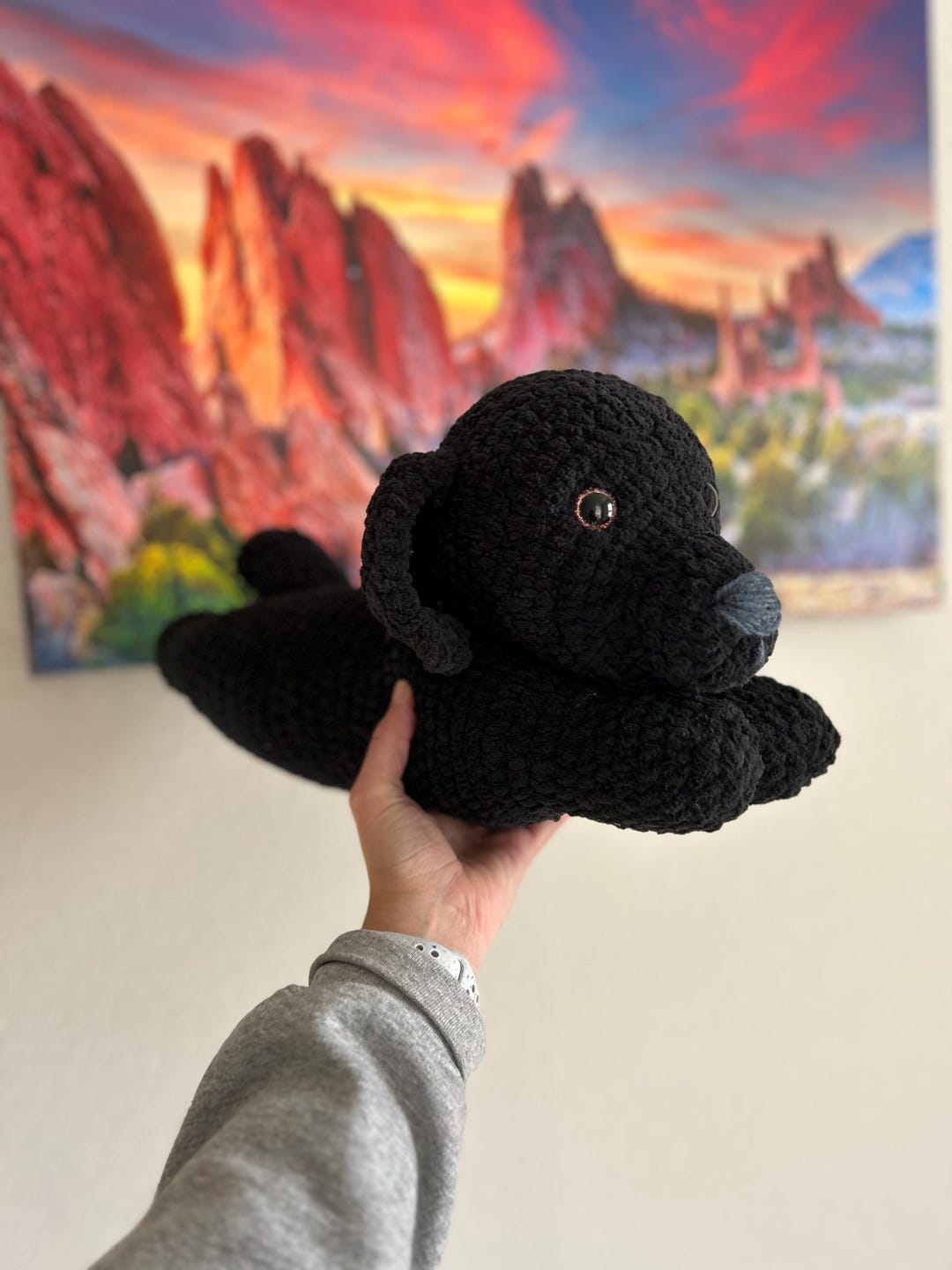 Puppy Labrador Retriever Labradoodle Stuffed Animal Crochet Plushie ...