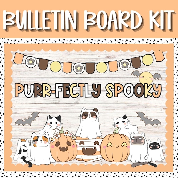 Halloween Bulletin Board Decorations Bats - Etsy