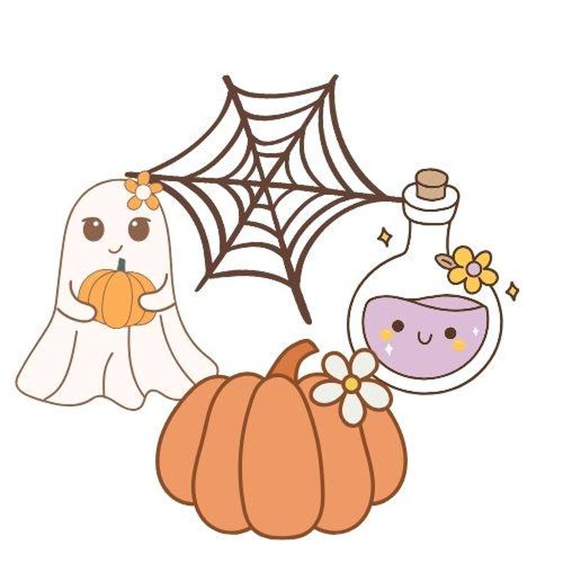 Groovy Halloween Bulletin Board Kit: Retro Classroom Decor (digital ...