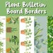 Plant Bulletin Board Borders - Etsy