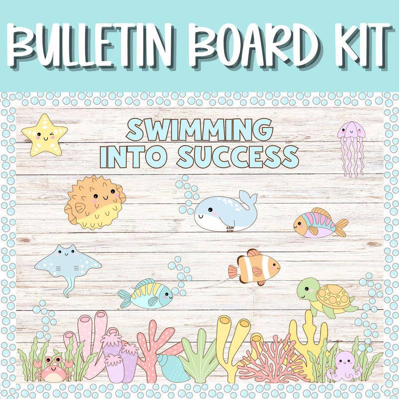 Beach Themed Bulletin Board - Etsy