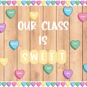 Our Class is Sweet Bulletin Board - Etsy