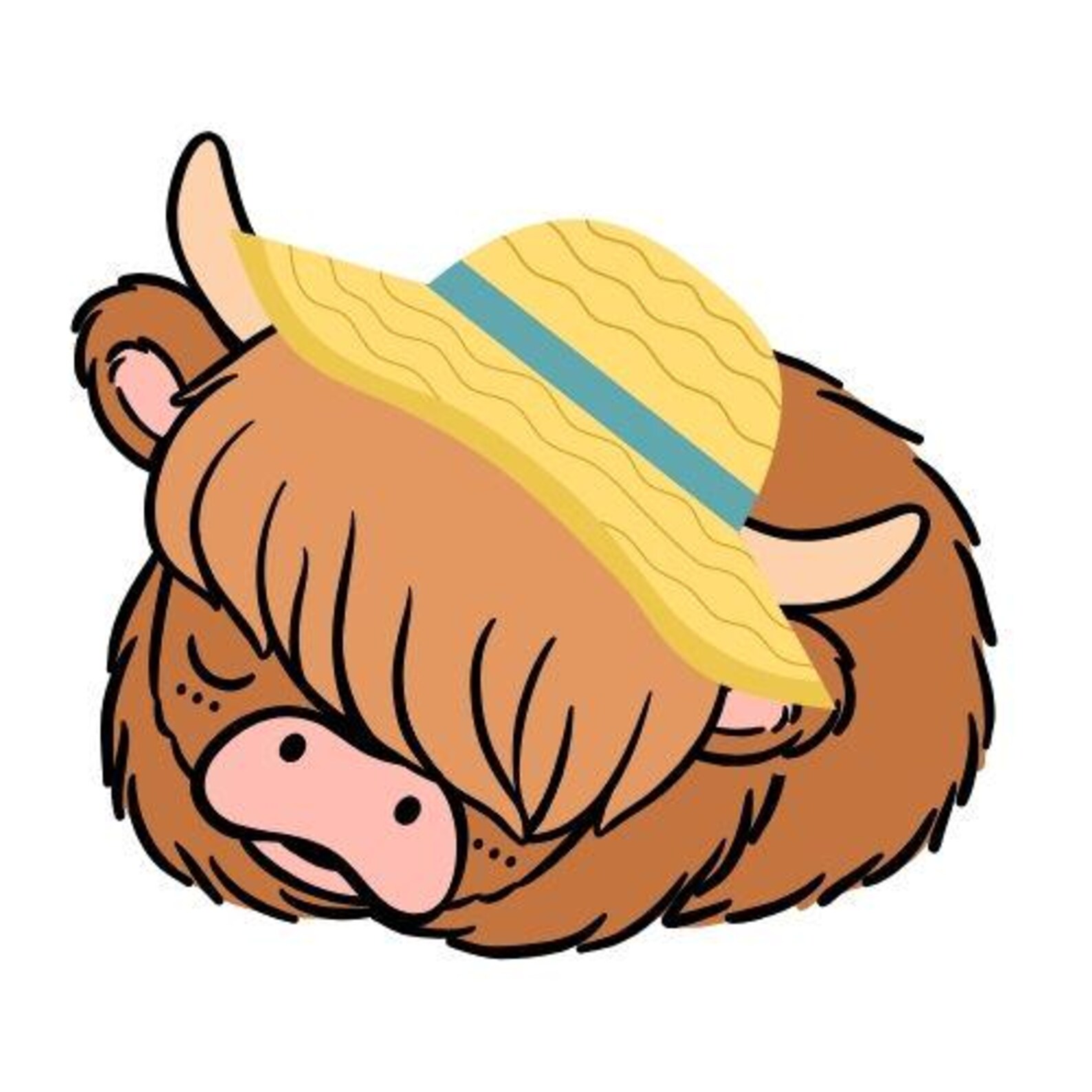 Highland Cow "we HERD It's Summer" Bulletin Board Kit | Highland Cow ...