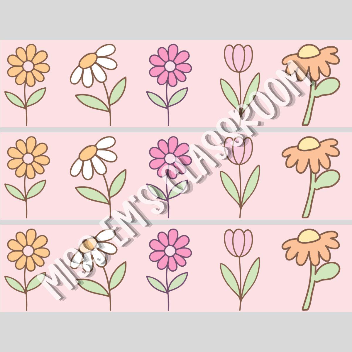 Silly Goose Bulletin Board Borders: Muted Rainbow Classroom Decor (PDF ...