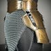 Brave Lady Armor, Medieval Knight Tassets Armor With Chainmail, Female ...