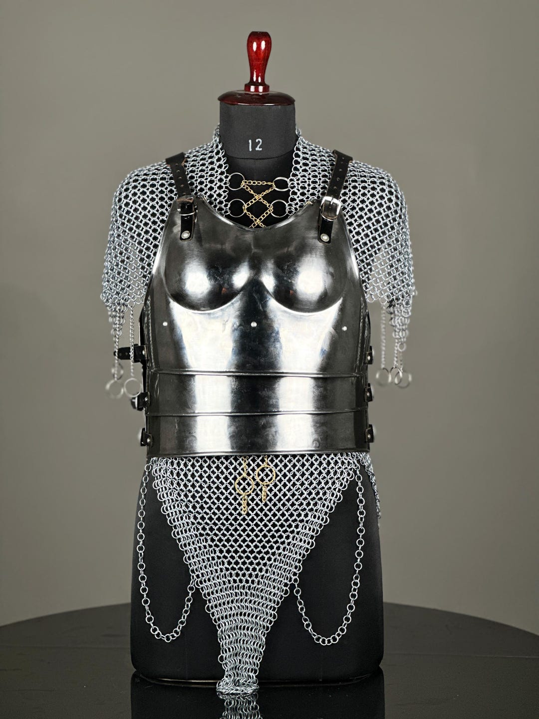 Female Breastplate Armor ~ Medieval Knight Lady Chest Armor With ...