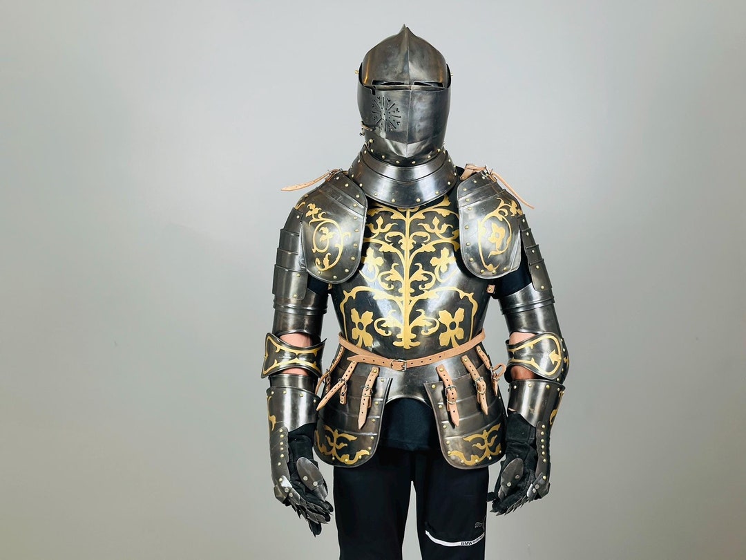 Anton Peffenhauser's Competition Armour Suit | Medieval Armor Half Suit ...