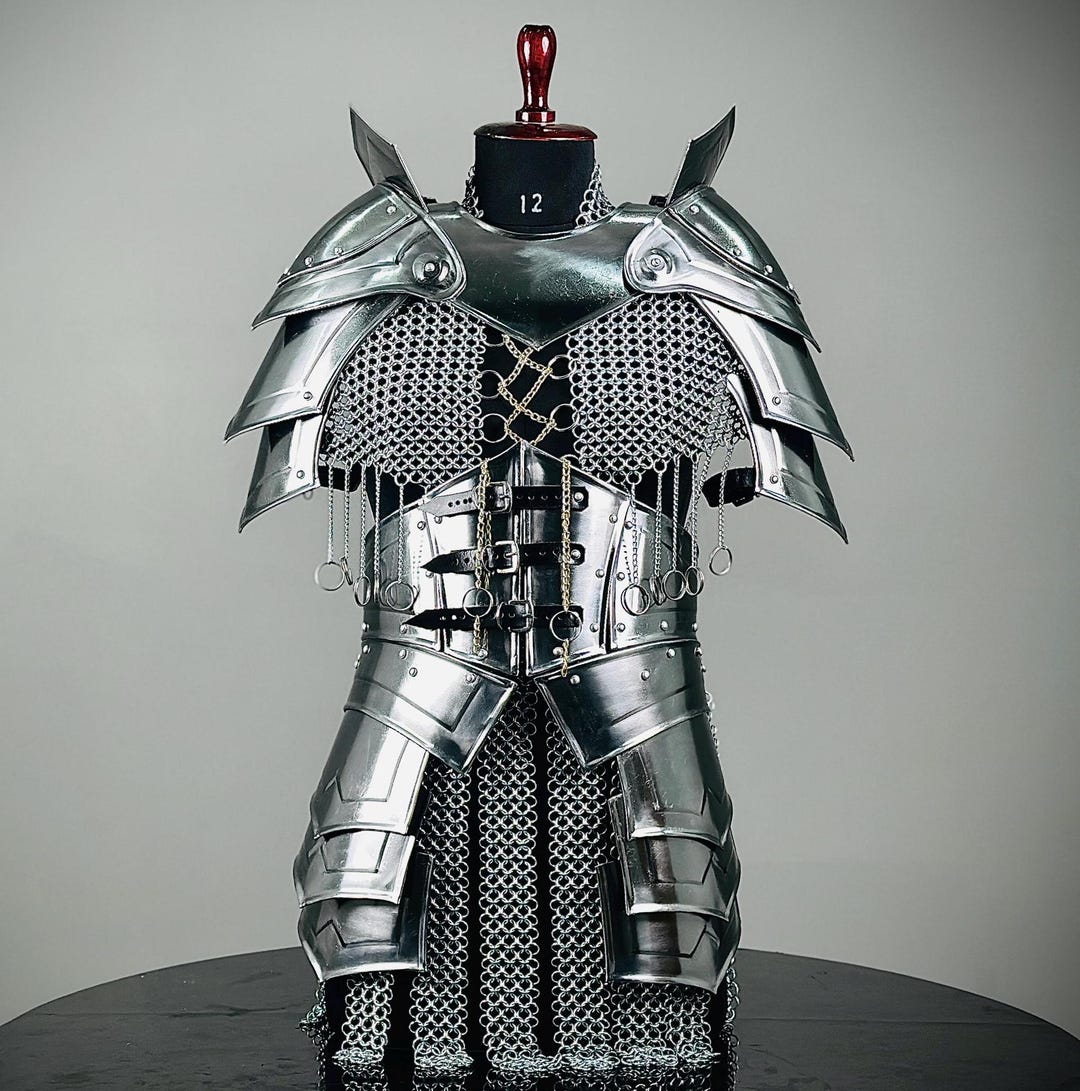 Buy Medieval Cuirass Armour Suit, Brave Lady Armor, Knight Suit of ...