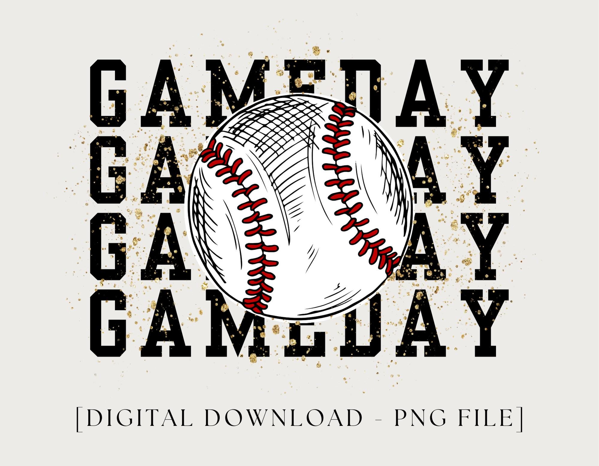 Gameday Baseball Png, Baseball Season Png, Gameday Png, Digital ...