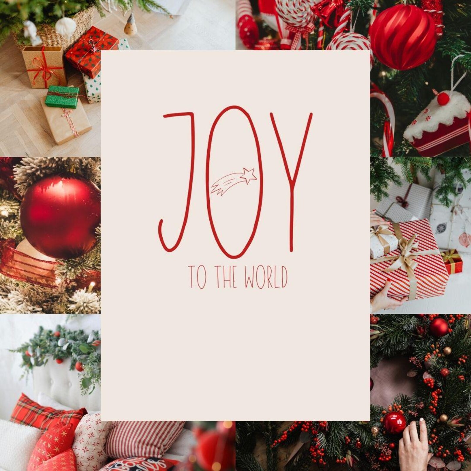 Joy to the World - Digital Christmas Card - Etsy